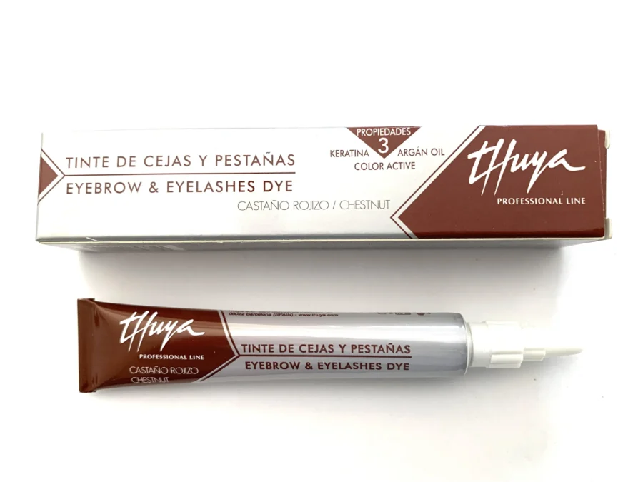 TINTE THUYA PARA CEJAS Y PESTAÑAS – CON KERATINA Y ARGAN – 14ml ...