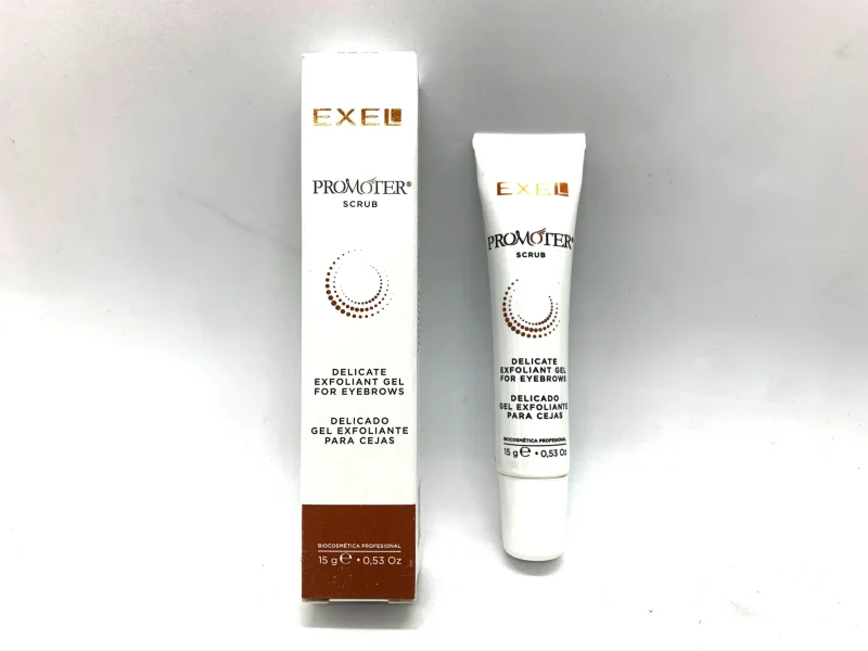 SCRUB EXFOLIANTE GEL EXEL PROMOTER PARA CEJAS Y PESTAÑAS – 15g – Centifolia